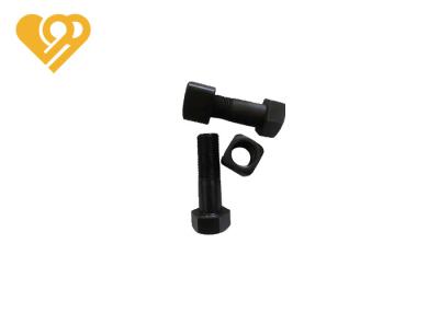 China High Hardness HRC38-40 8mm-12mm Deep Hardened Wear Surface Track Bolts and Nuts for D2 933C for sale
