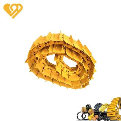 China D155 D150 Super Heavy Duty Mining Track Chain Link Assembly with 35MnBH Steel 228.6mm Pitch and HRC 40-55 Hardness for sale