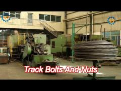 high strength track bolts and nuts m12 m14 m16 m18 m20 for excavator
