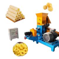 China Effortless Operation Mini Corn Puff Extruder Machine Small Snack Maker with Motor for sale