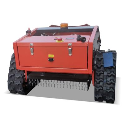 China Batteriebetriebener Rasenmäher 7,5 PS Roboterantrieb Nulldrehung 500-800 mm Schneiden zu verkaufen