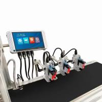 China Automatic Batch Code Printing Machine 220V 50HZ Inkjet Date Coder Machine for sale