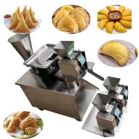 China 12/15cm Automatic Big Size Empanada Machine / Large Dumpling Samosa Pierogi Spring Roll Making Machine for sale