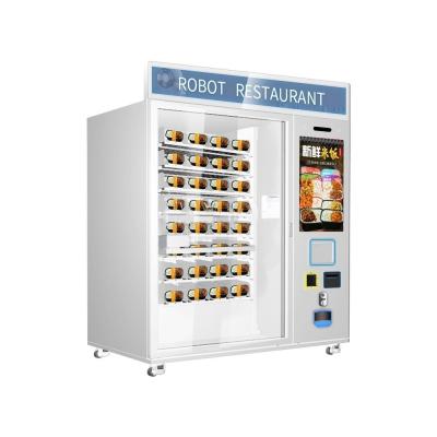 中国 ホットセール ファーストフード コーヒー カップケーキ 自動 32インチ タッチスクリーン マイクロ波温め 自動販売機 販売のため