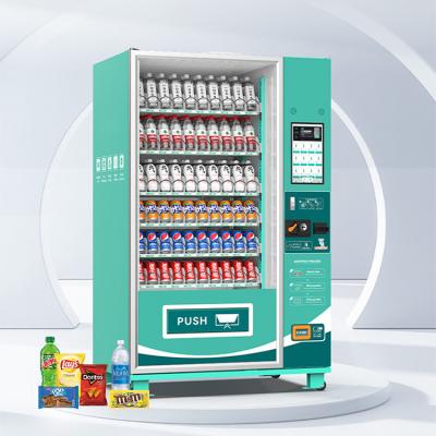 Cina Centro commerciale bevande fredde personalizzato colori di pittura adesivo vending machine con schermo in vendita