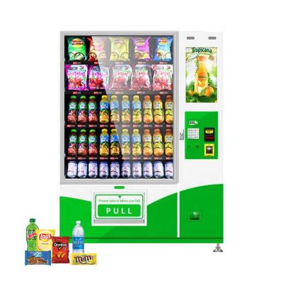 China Metal Touchscreen Vending Machine Paper Money / Coin / Scan / Customize Payment System for sale