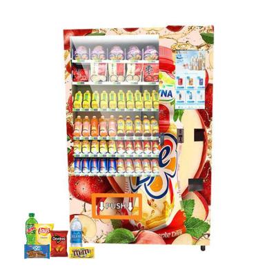 China Metal Touchscreen Vending Machine Paper Money / Coin / Scan / Customize Payment System for sale
