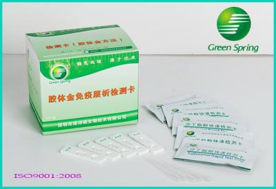 China Goat Brucella Antibody rapid test strip for sale