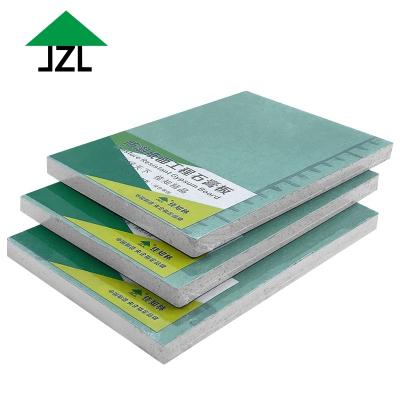 China JZL Wholesale Standard Water Resistant Plasterboard Drywall Gypsum Board From China Manufacture for sale