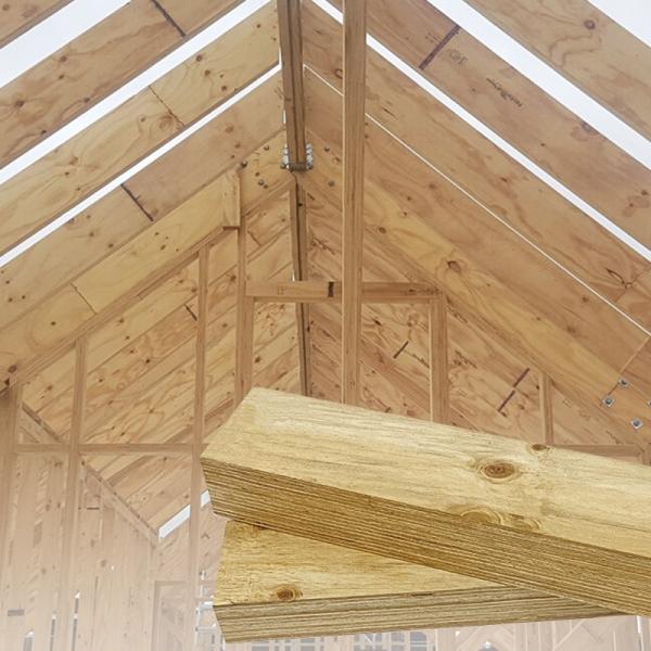 Quality Factory Wholesale Australian Standards Customized Lvl Timber Boards Beam for Structure Building for sale