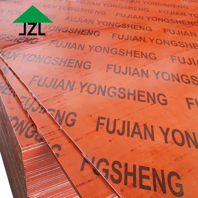 China JZL Film Faced Bamboo Board Construction Material Bridge Plywood Bamboo Wood Sheets Melamine Cross Laminated Bamboo Wood Sheets for sale