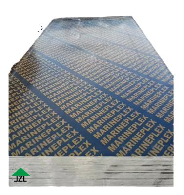China Marine Plywood Sheet 4x8 for Container Construction Building Formwork Concrete Shuttering Film Faced Plywood for sale
