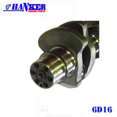 Mitsubishi 6D16C Diesel Engine Crankshaft HR 45 Hardness