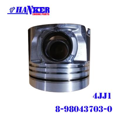 중국 이수주 8-98043-703-0 4JJ1  엔진 파트 피스톤 세트 8980437030 대량 판매 판매용
