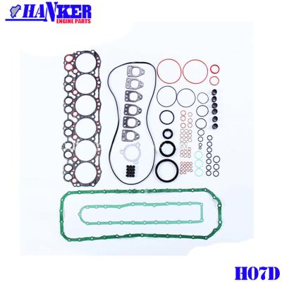China H07D Complete Full Cylinder Head Gasket Kit 04010-0566 for sale