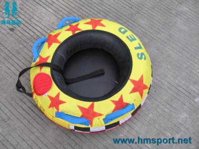 China HM Sports Products Co., Limited river tubing kayak Snow tubing winter snow ski hard bottom tubing 840D NYLON for sale