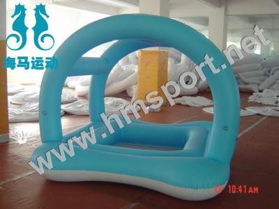 China HM Sports Products Co., Limited inflatable lounge towable ski tube, Inflatable towable family tent, tubing trampoline for sale