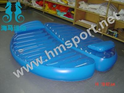 China HM Sports Products Co., Limited inflatable lounge ,water park, Inflatable towable family tent, tubing trampoline for sale