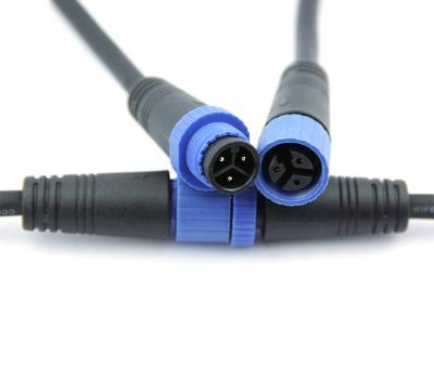 Cina Connettore impermeabile di 1,5 mm di diametro di pin maschio per IP68 Cavo di illuminazione LED per esterni CE UL in vendita