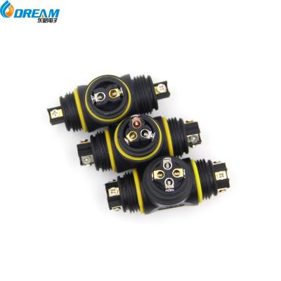 Κίνα Τ τύπου M20 2Pin 3Way βιδωτό νήμα UL ROHS IP68 κυκλικό εξωτερικό σύρμα Αδιάβροχο συνδετήρα προς πώληση