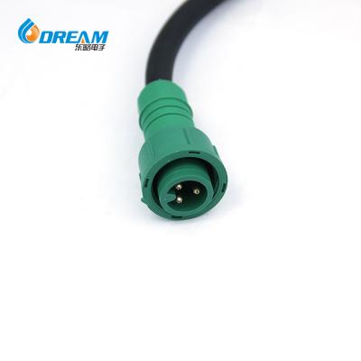 China OEM Plastic IP67 Waterproof Power Plug Socket Circular Waterproof Connector for sale