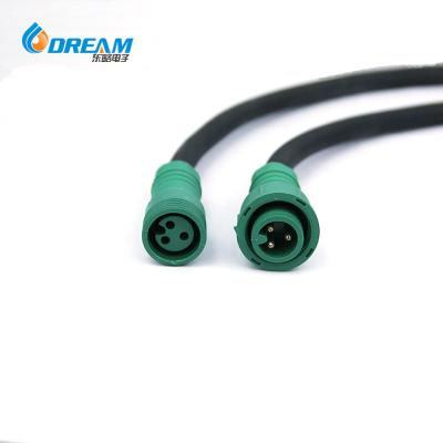 China OEM Plastic IP67 Waterproof Power Plug Socket Circular Waterproof Connector for sale