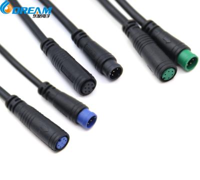 China MINI Electric Scooters Bike 2 3 4 5 6 Pin M6 M7 M8 IP65 Wire Waterproof Connectors for sale
