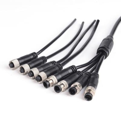 China IP67/IP68 Panel Mount M Series Connector M5 M8 M12 M16 M23 2 3 4 5 6 8 12 17 Pin Waterproof for sale