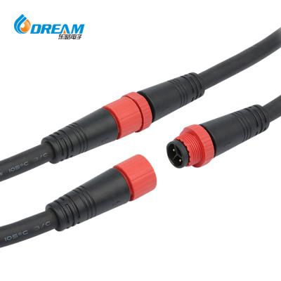 Cina Collegatore di cavi impermeabili in ottone placcato d'oro a 4 pin per lampadari standard a LED in vendita