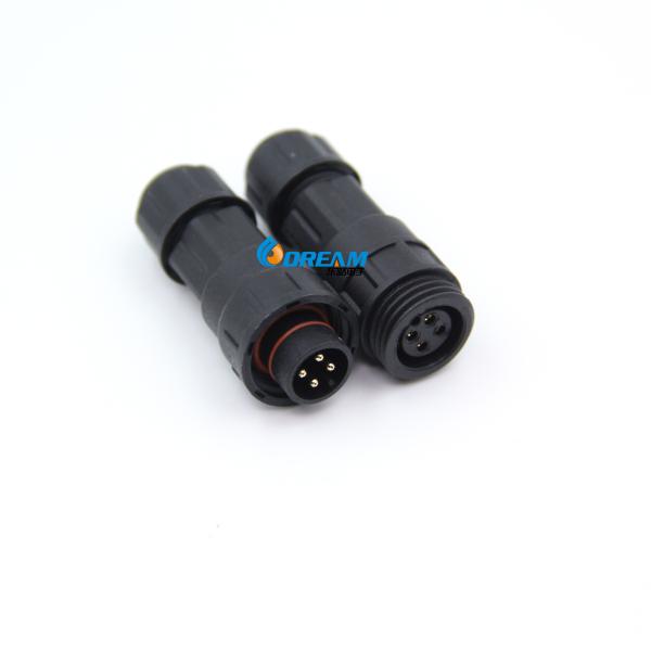 Quality IP68 Waterproof Connector Screw Male Female Circular 2 3 4 Pin M16 Cable LED for sale