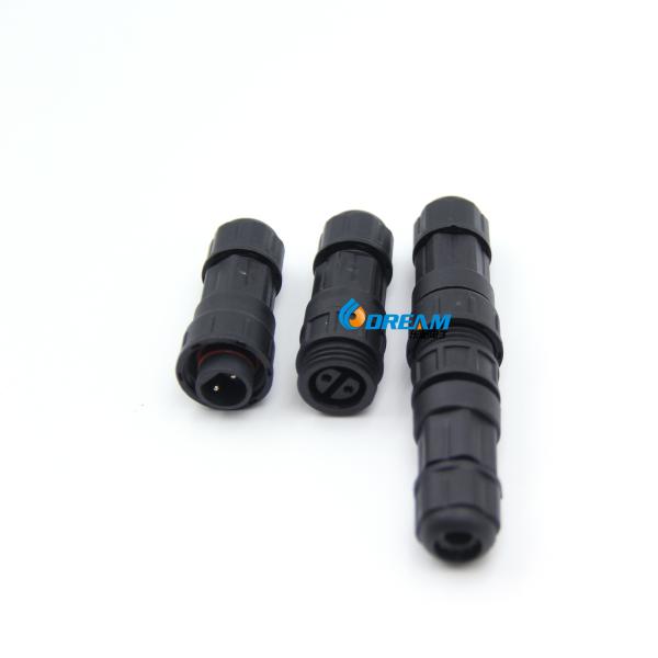 Quality IP68 Waterproof Connector Screw Male Female Circular 2 3 4 Pin M16 Cable LED for sale