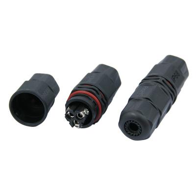 China Custom Logo Ip68 3pin Waterproof Connector 5pin Electrical Cable Connector Waterproof Terminal Block for sale