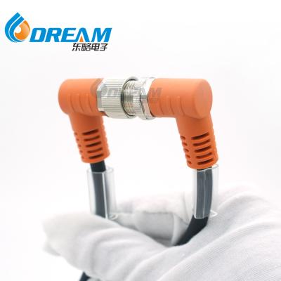 Cina DREAM START DREAM START M12 CONNECTOR Cable Pin 90° femmina in vendita