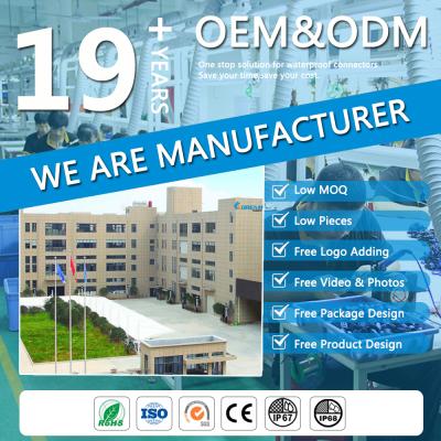 China Customized Waterproof Connection Line Solutions for Tunnel Lights/garden Lights for sale