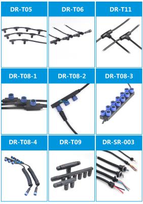 China Customized Waterproof Connection Line Solutions for Tunnel Lights/garden Lights for sale