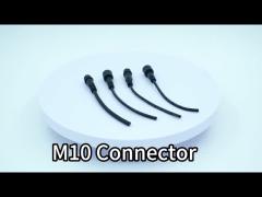 工場製 ドリームスタート Mシリーズ 接続器 IP67 M10 2 3 4 5 6Pin 円形防水接続器