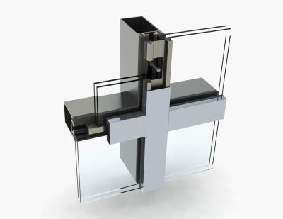 China Anti Corrosion Laminated Glass Curtain Wall UV Proof Erosion Resistant for sale
