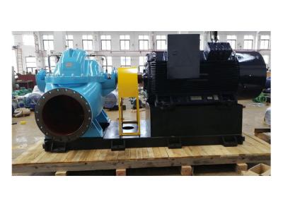 Cina ISO9001 la pompa centrifuga di doppia aspirazione della singola fase del ghisa 1450m3/H per acqua non depurata in vendita