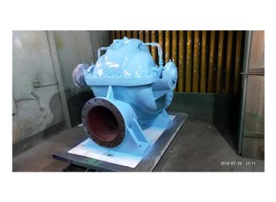 Cina ISO9001 la pompa centrifuga di doppia aspirazione della singola fase del ghisa 1450m3/H per acqua non depurata in vendita