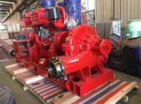 China 2000gpm 110m Head Double Suction Split Case Fire Fighting Water Pump Electric Motor Driven for sale