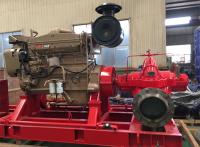 China 2000gpm 110m Head Double Suction Split Case Fire Fighting Water Pump Electric Motor Driven for sale