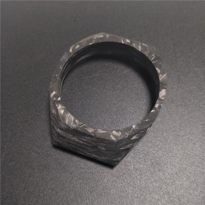 Cina La superficie forgiata pezzi meccanici di CNC del carbonio dell'orologio automatico della fibra personalizza la progettazione in vendita