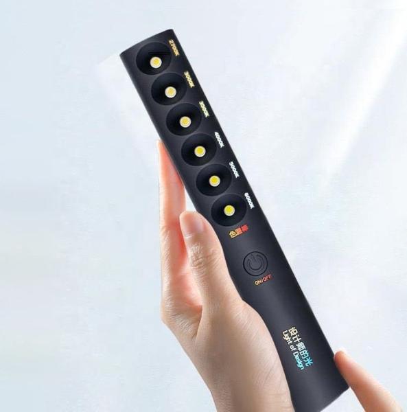 Quality Factory Wholesale Customized Designer Color Temperature Stick 6 Color Temperature Modes Charging Lighting Tool for sale