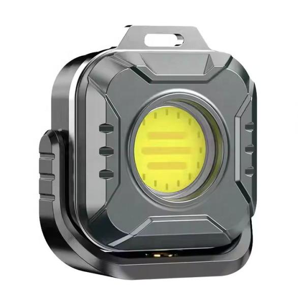 Quality New Popular 500 Lumens Portable Mini Handy COB Torch Light Magnetic Rechargeable Small EDC Pocket Emergency Flashlight for sale