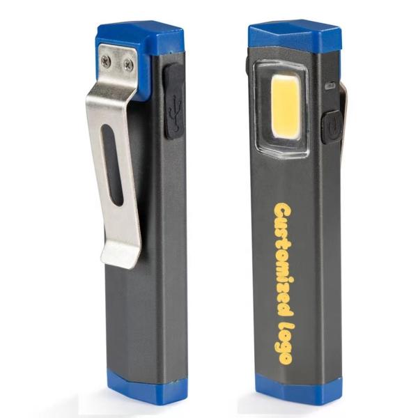 Quality New Portable COB Strong Magnetic Lamp Handheld Led 3W Rechargeable Mini Work Light Hand Torch for sale