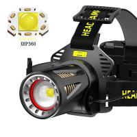 Quality Hot Sale New XHP360 Inductive Headlight 30W Zoom Headlight 3-cell 18650 Lithium for sale