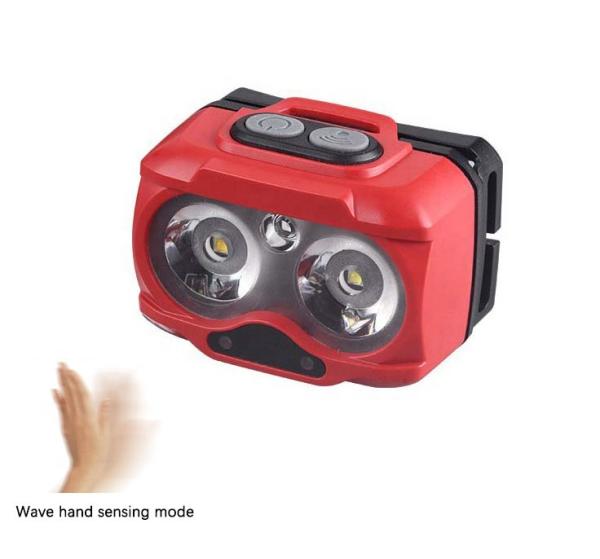 Quality Factory Sales Outdoor LED Lighting Tools Camping Emergency Lamp Replaceable Rechargeable Battery Super Bright Head Lamp for sale