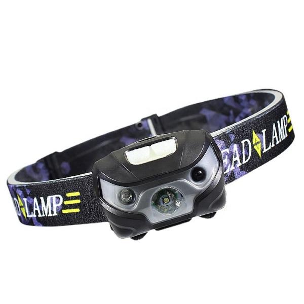 Quality New Led Sensor Function Head Lamp Outdoor Cycling Fishing Lamp Camping Head Lamp for sale
