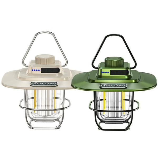 Quality 2026 Factory Wholesale Led Retro Outdoor Waterproof Multifunctional Lighting Camping Lamp Hand-held Camp Light Lantern for sale