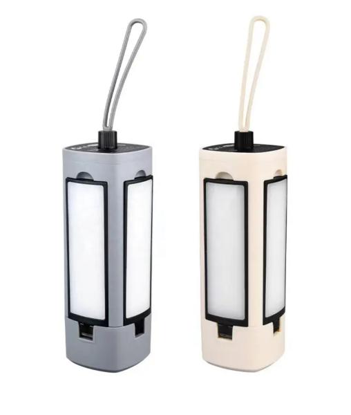 Quality Source Factory Camping Light Three-leaf Flip Portable Flashlight Hanging Lamp Foldable Household Tent Lamp Camping Lamp for sale